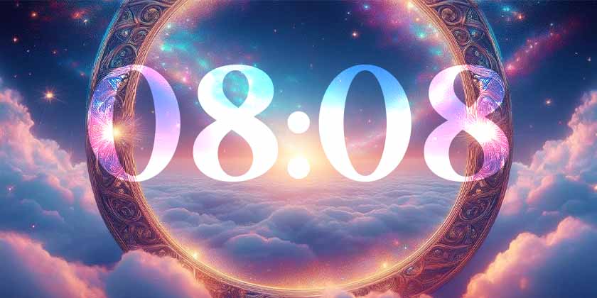 Horas iguais 08:08 - significado e mensagem